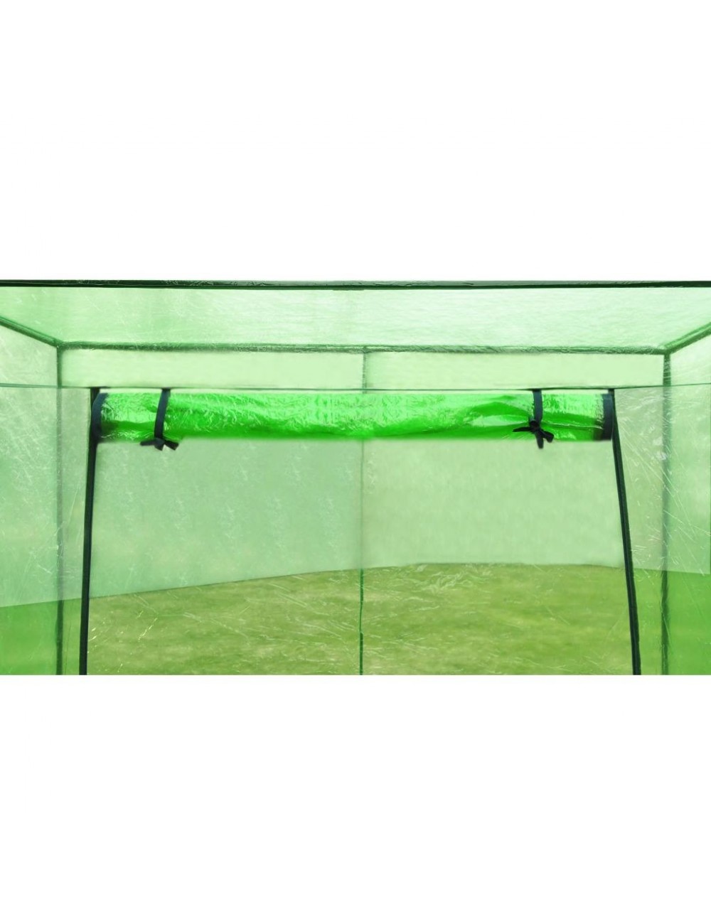 Serre à Tomate Murale en PVC Vert de 170 x 80 x 200 cm | Jardinao.com